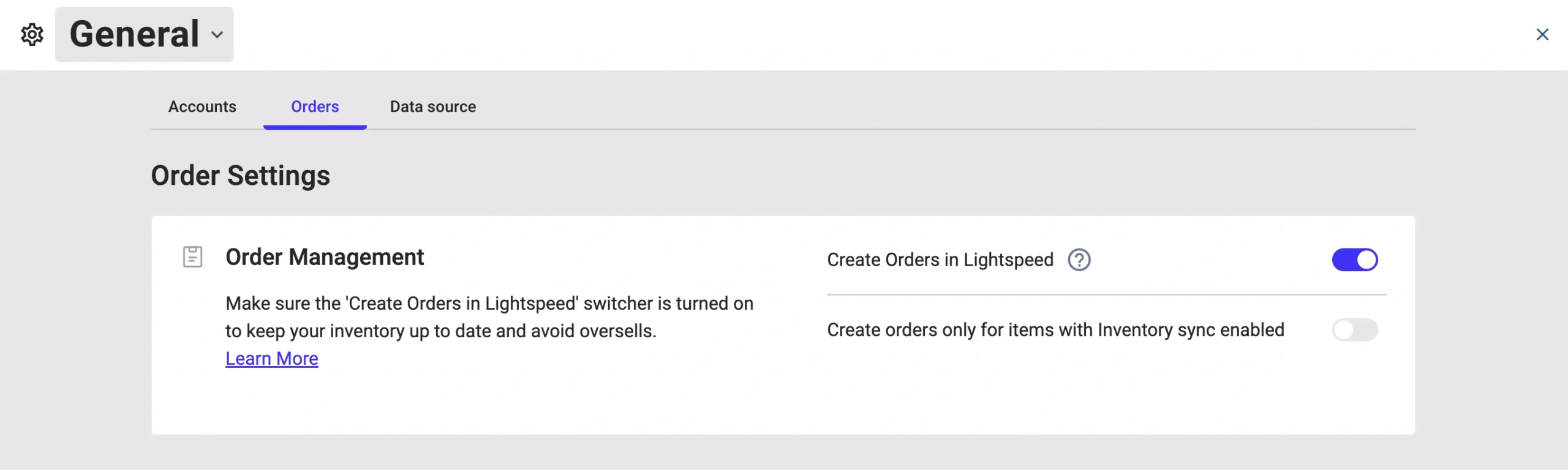 Lightspeed POS user guide - M2E Cloud User Guides