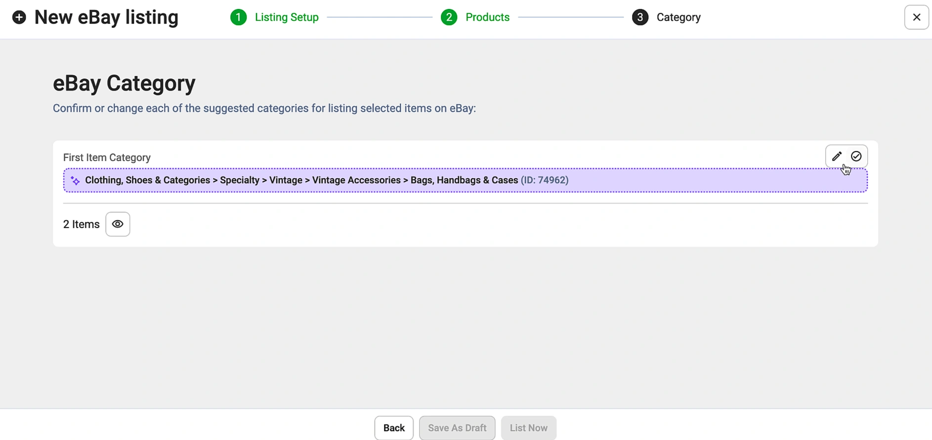 List new items on eBay - M2E Cloud User Guides