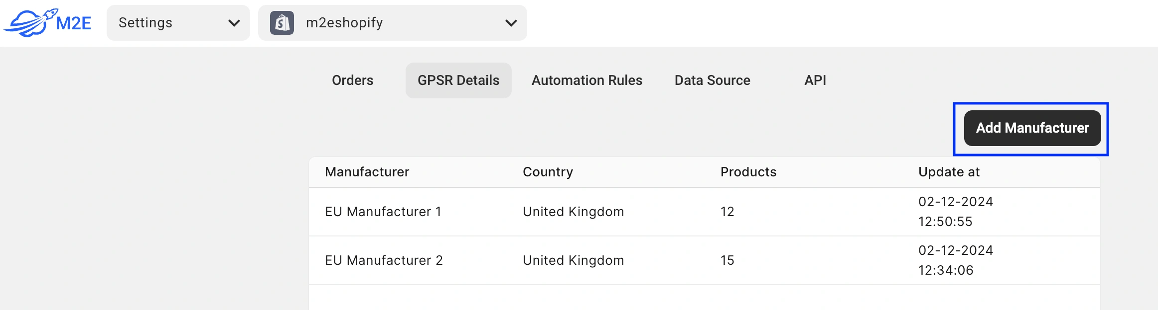Amazon GPSR Compliance Guide - M2E Cloud User Guides