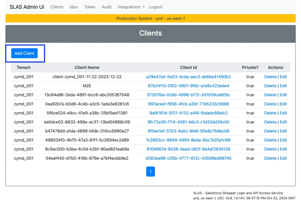 Get Salesforce B2C Client ID & Client Secret for Order Management - M2E Cloud User Guides
