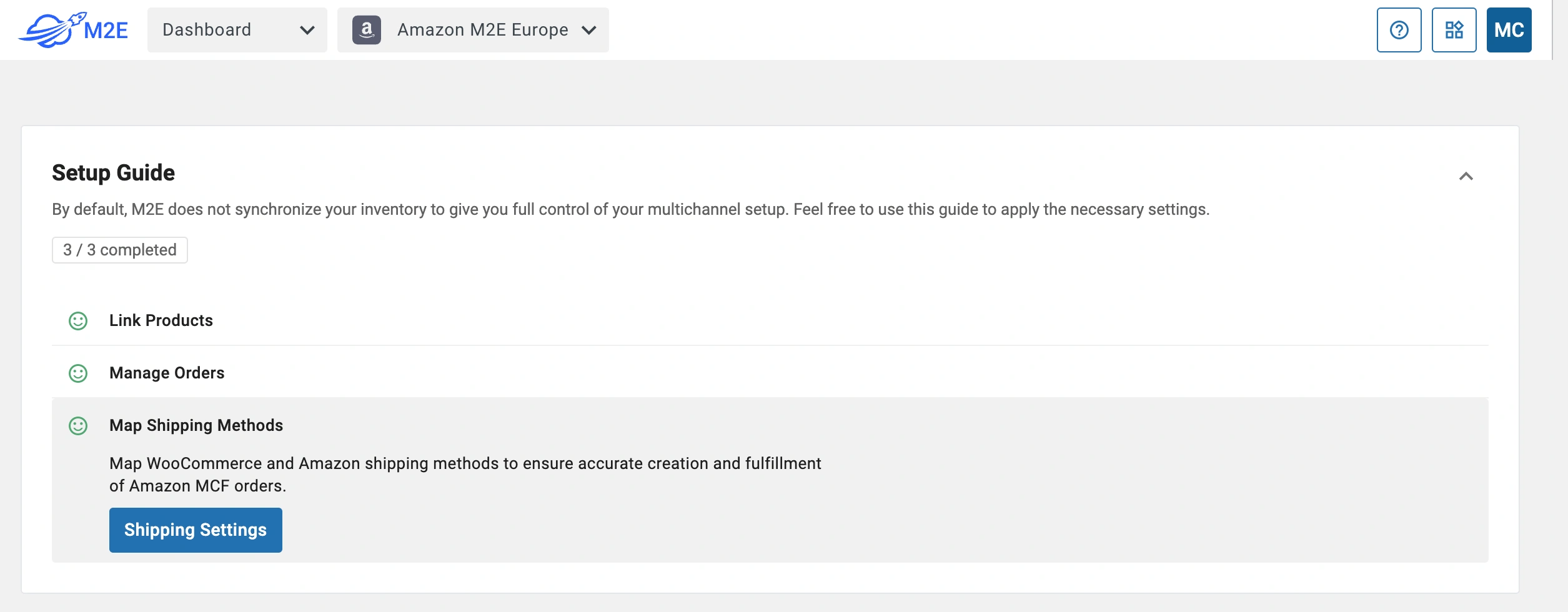 Woo Multi-Channel Fulfillment Amazon MCF User Guide - M2E Cloud User Guides